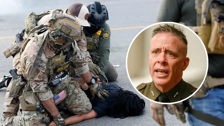 Gregory Bovino, jefe de la Patrulla Fronteriza, desafía orden de zonas ...