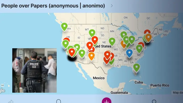 Mapa rastrea en tiempo real la presencia de ICE en Estados Unidos: fue ...