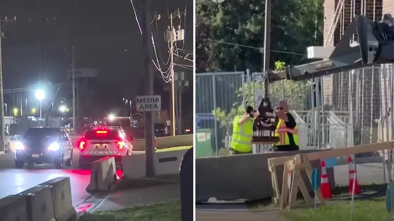 Retiran la valla que rodeaba la instalación de ICE en Broadview por ...