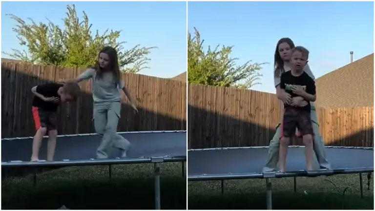 Niña de Texas aplica maniobra de Heimlich y salva a su hermano en Lavon ...