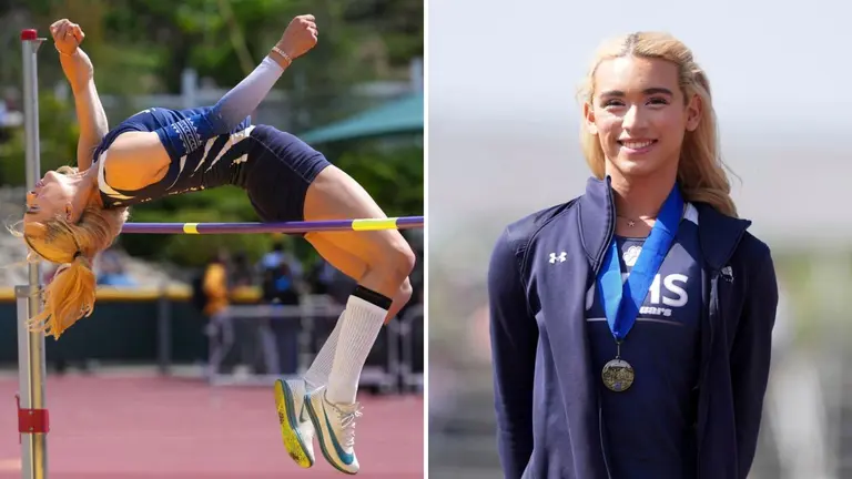 ¿Quién es AB Hernández? La atleta transgénero, de 16 años, que ...