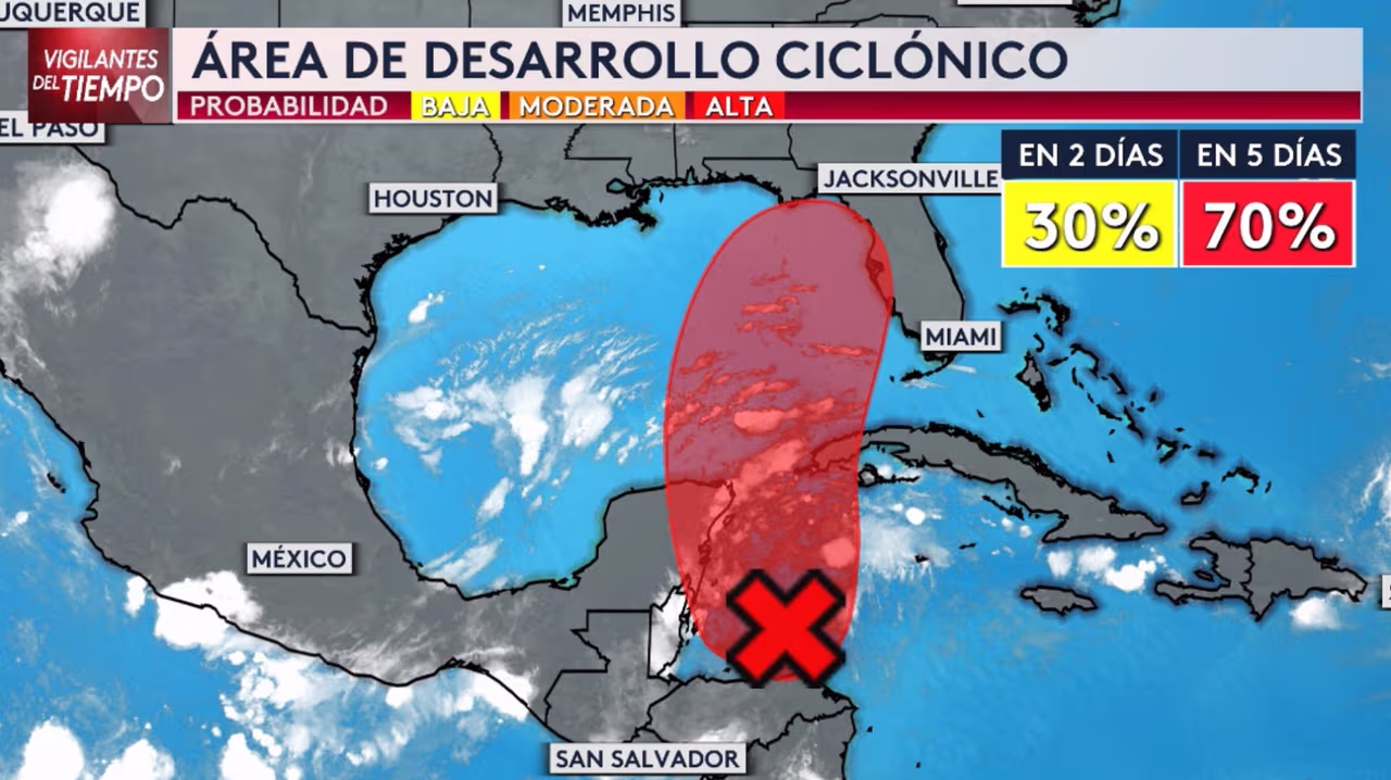 Área de desarrollo ciclónico: Lo que se sabe del sistema que se puede ...