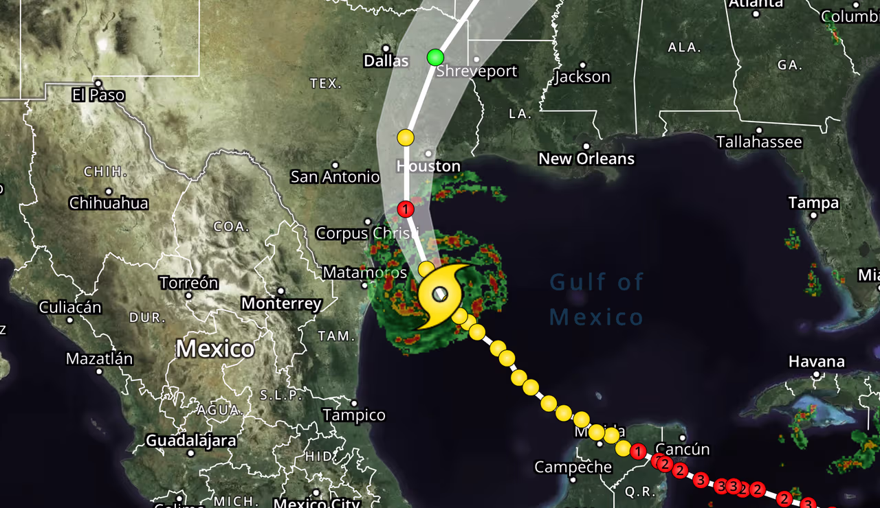 Beryl se convertiría en huracán antes de tocar tierra en Texas: esto es ...