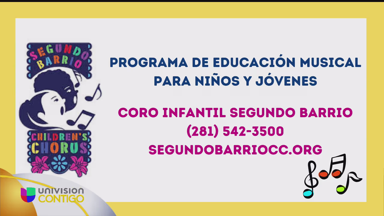 Coro infantil Segundo Barrio | Tu Ciudad Univision Houston Contigo ...