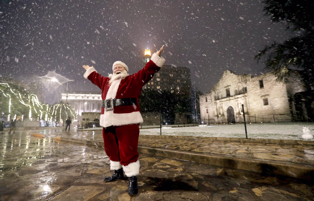 Nieve en Texas: así se vio el evento climatológico que ocurre muy pocas ...