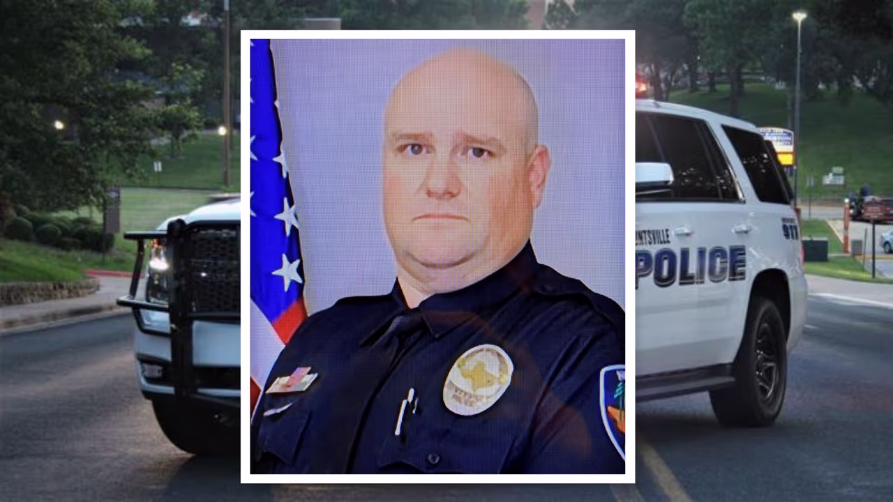 Oficial de Huntsville Kyle Dockery termina baleado durante un tiroteo ...