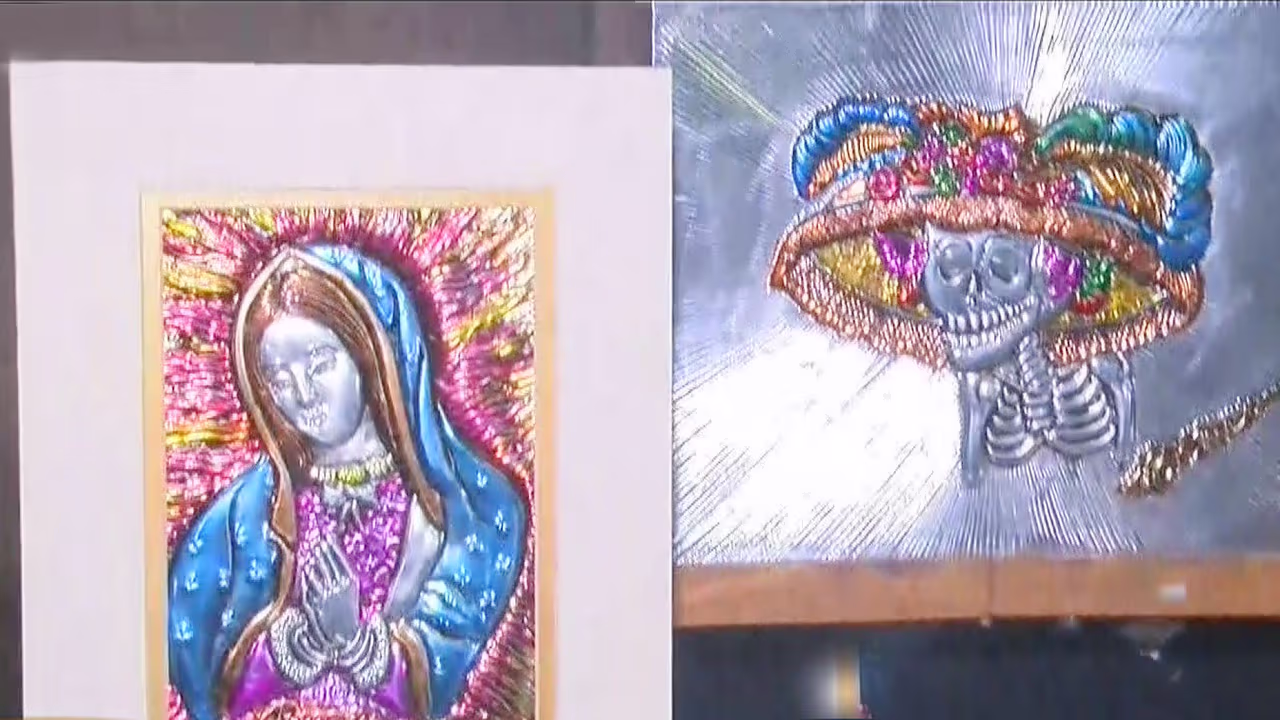 El arte del repujado, una tradición mexicana destacada en el Día de ...