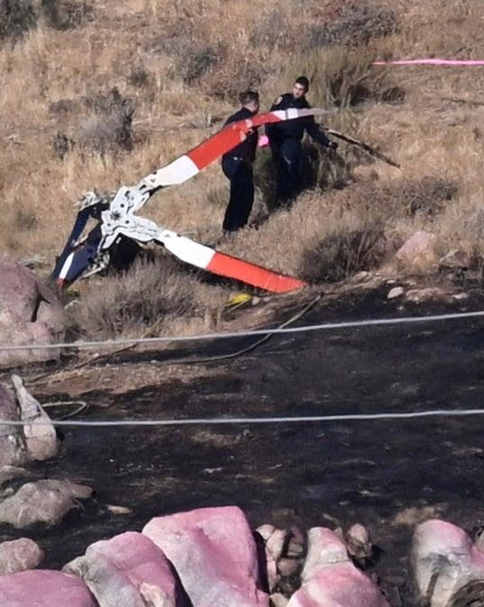 Mueren dos bomberos y un piloto en Cabazon: las fotos después del ...
