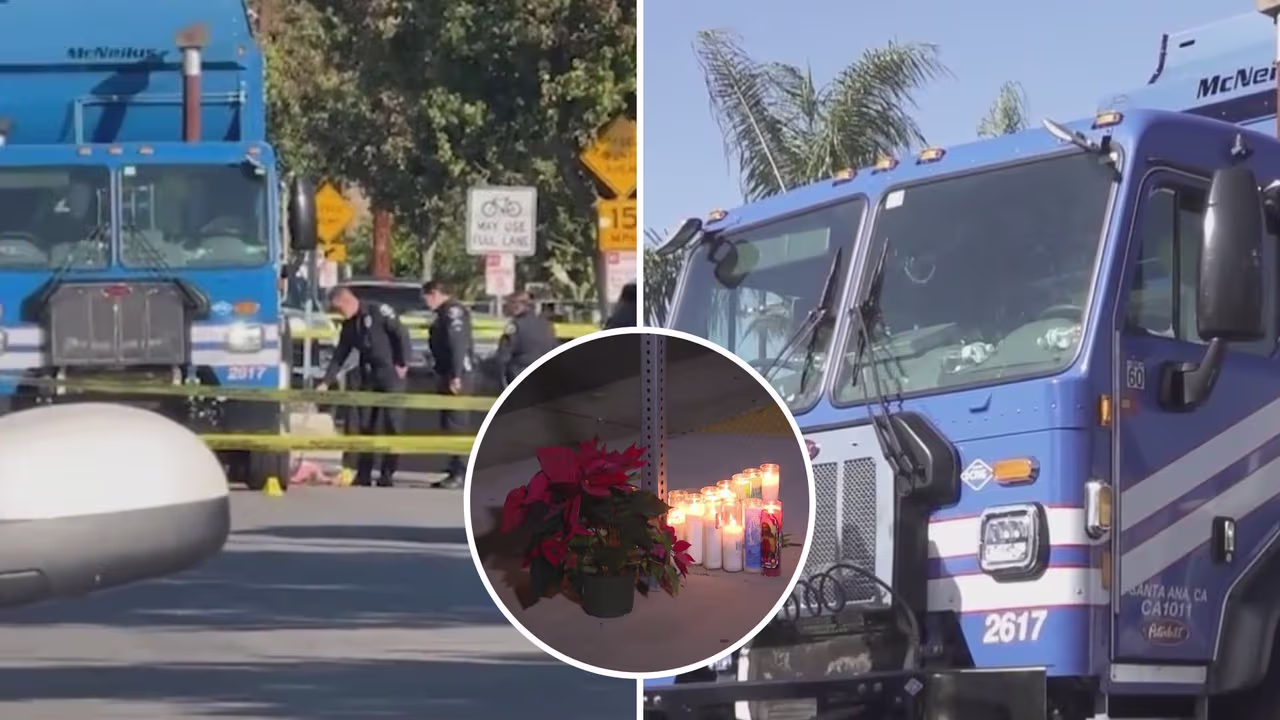 Mujer decapitada en accidente con camión de basura en Santa Ana ...