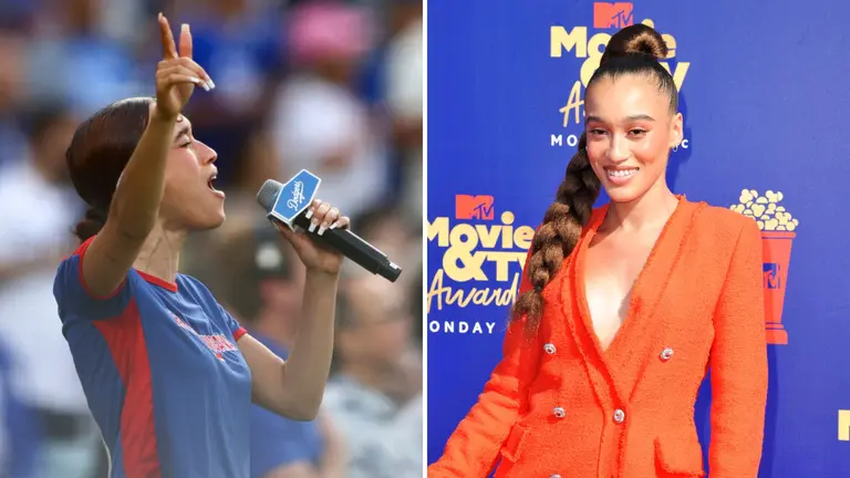 ¿Quién es Nezza? La joven cantante que interpretó el himno nacional de ...