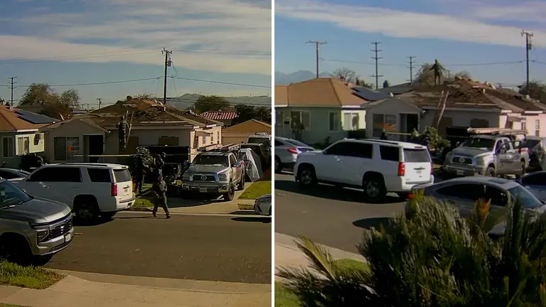 Trabajadores huyen saltando techos en redada de ICE en Montebello ...