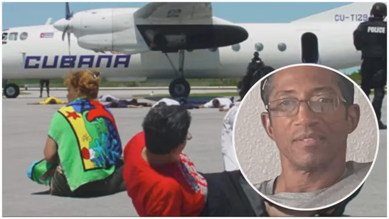 Adermis Wilson González, cubano que secuestró un avión en 2003, está ...