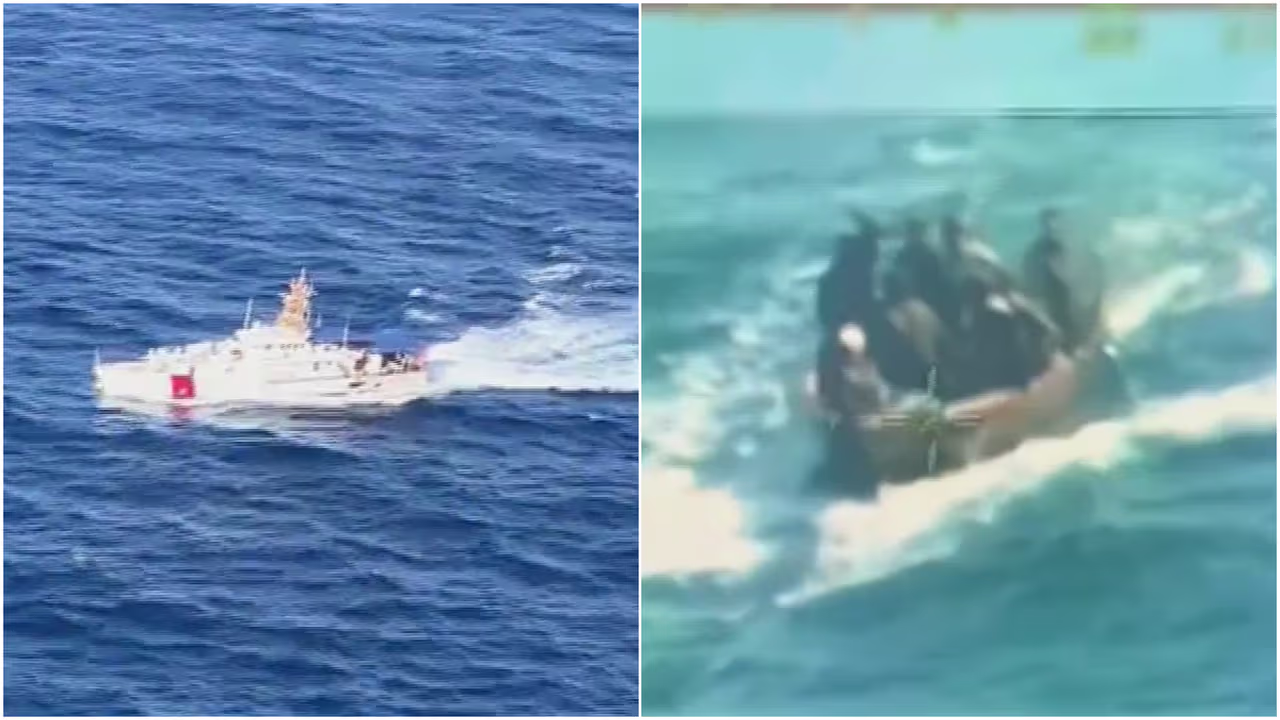 Así fue el rescate de 18 balseros cubanos en que intentaban cruzar las ...