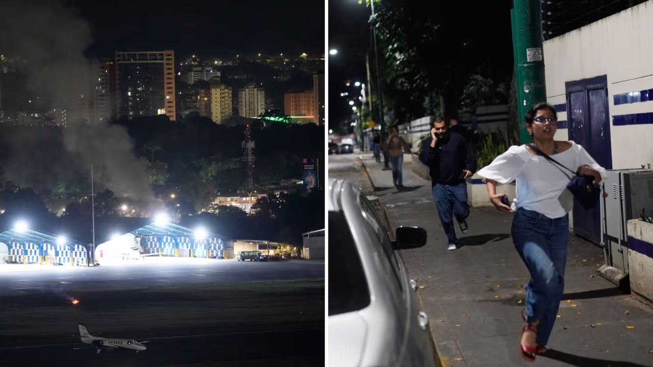 Reportan explosiones y sobrevuelos militares en Caracas, Venezuela ...