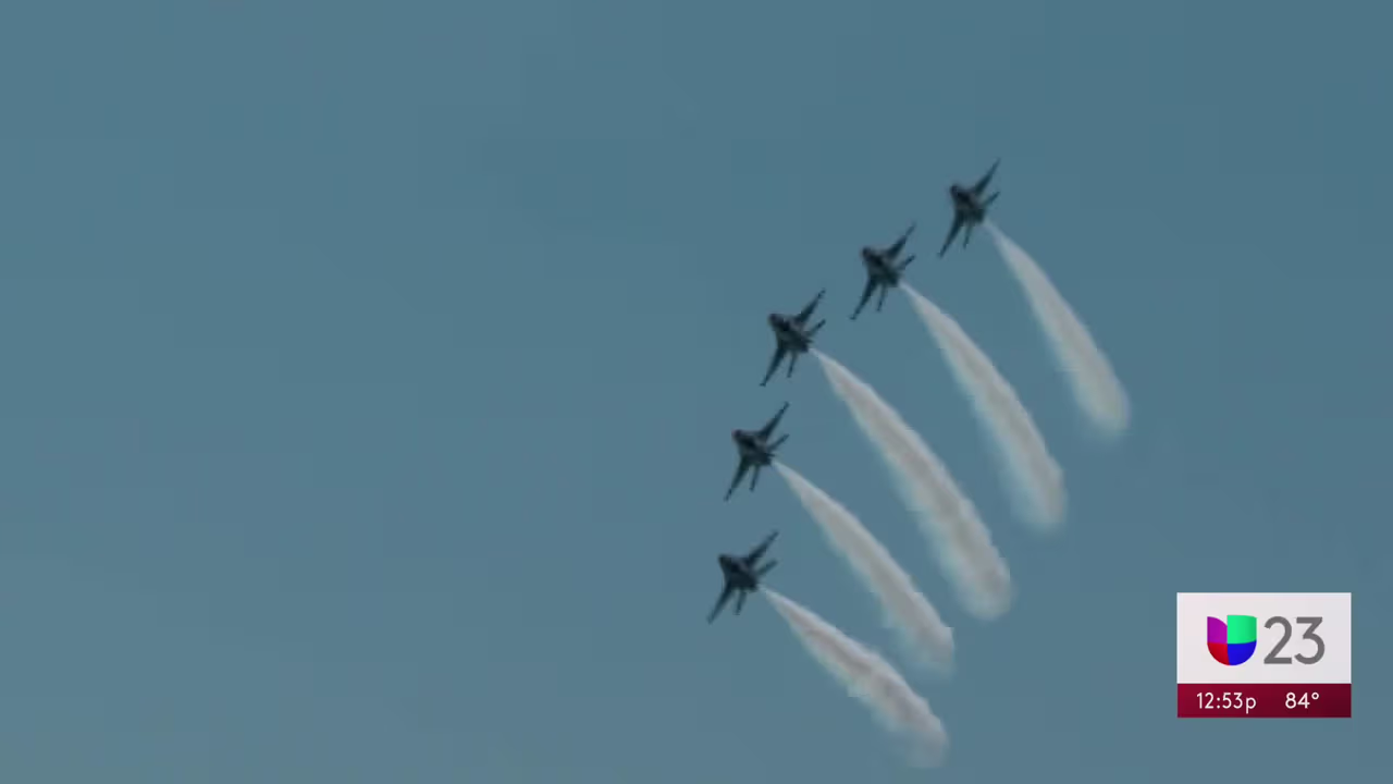 Fuerza a Aérea de EEUU regresa al sur de Florida con el Fort Lauderdale ...