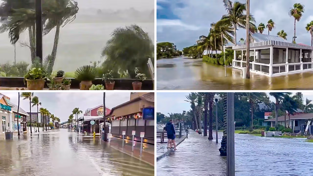Huracán Helene en Florida: Registran los impactos iniciales del ciclón ...