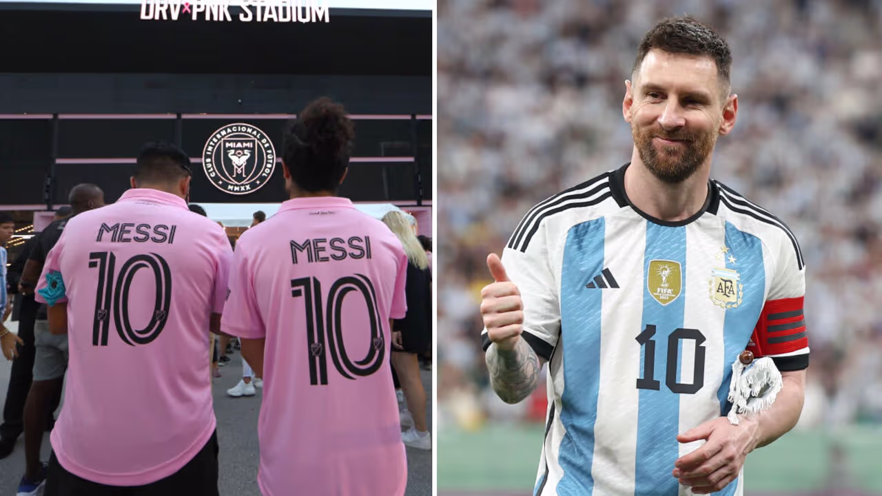 Lionel Messi es presentado como nueva estrella del Inter Miami este ...