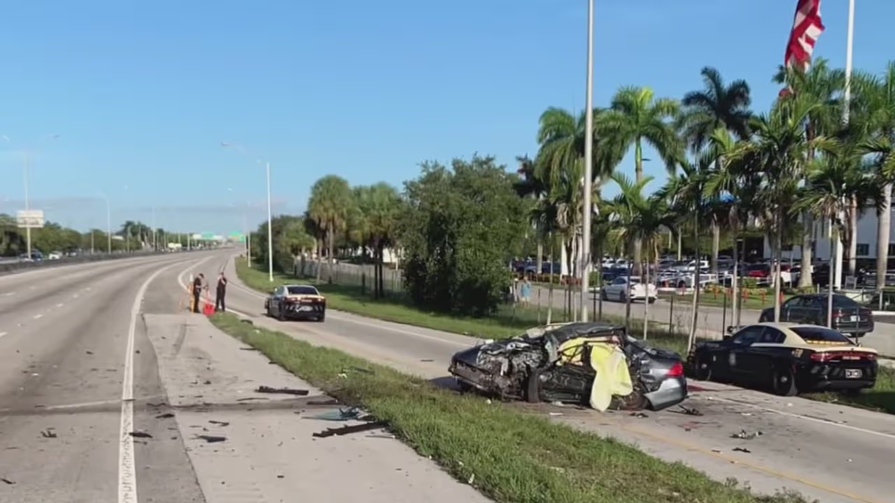 Un accidente de tráfico en la autopista Palmetto deja cinco personas ...