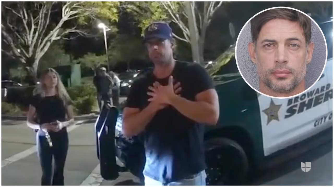 Video muestra el momento del arresto del actor William Levy en Broward ...