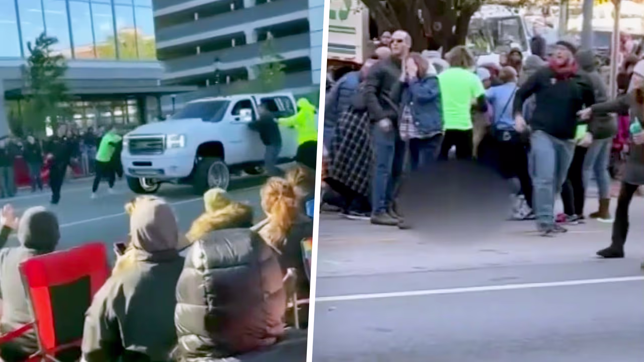 Papá de conductor que atropelló y mató a niña en el Desfile de Navidad ...