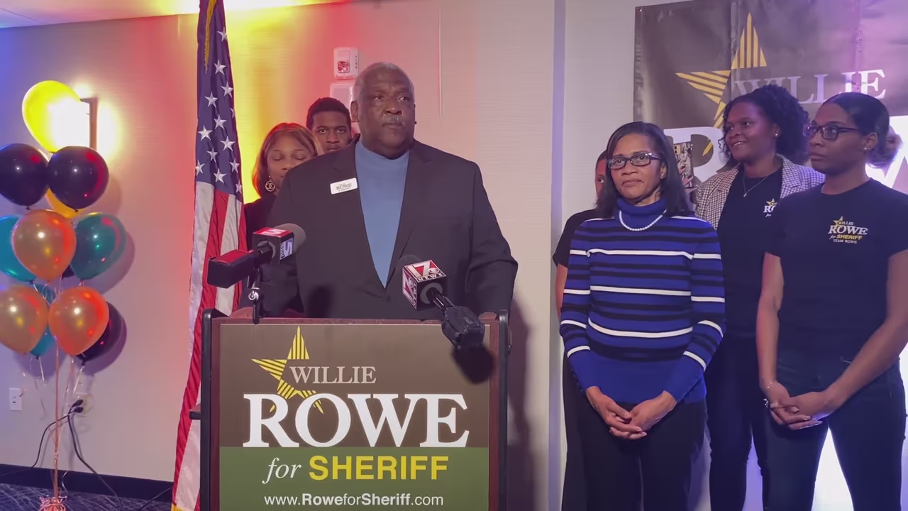 Willie Rowe promete reducir el crimen como el nuevo alguacil del ...