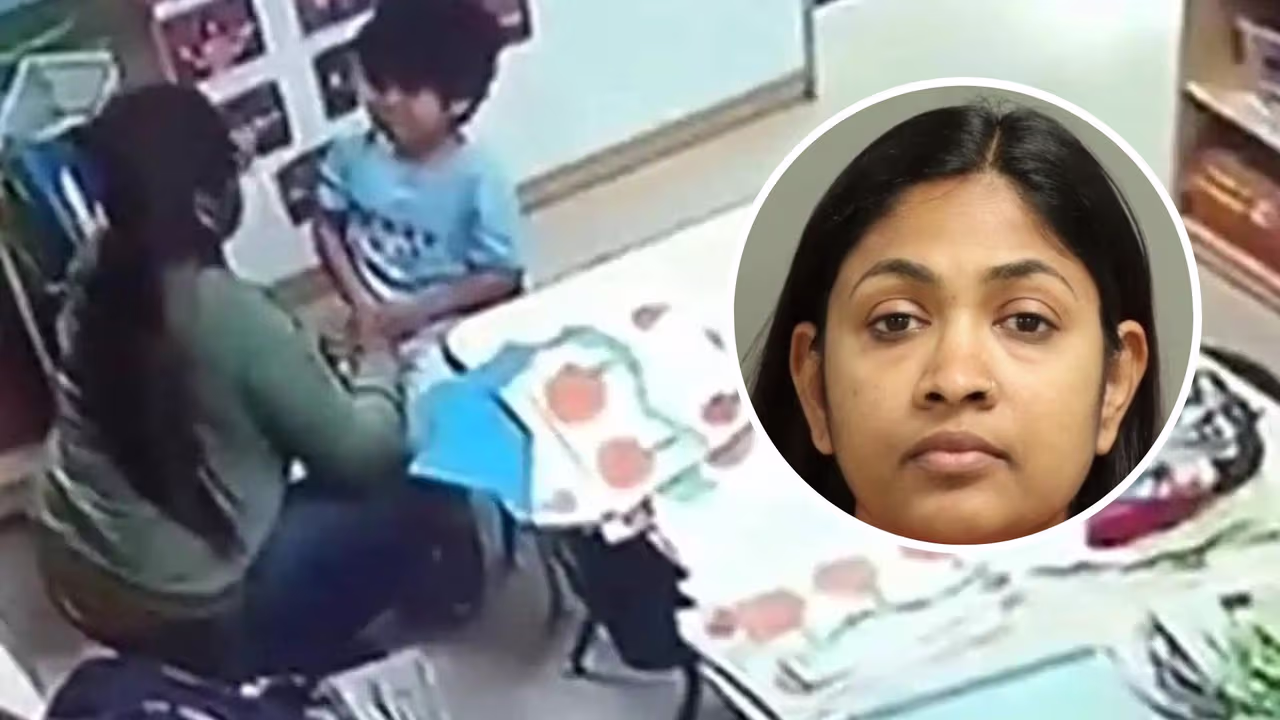 Moni Kumari, trabajadora de guardería arrestada tras poner cinta en la ...