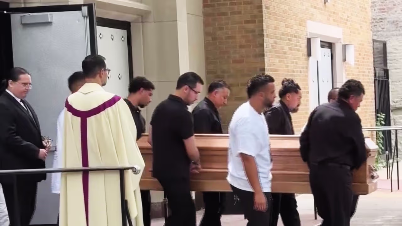 El funeral de Kevin Mares joven neoyorquino baleado en Puerto Rico ...