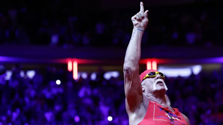Hulk Hogan en Madison Square Garden: Su última aparición con Trump ...