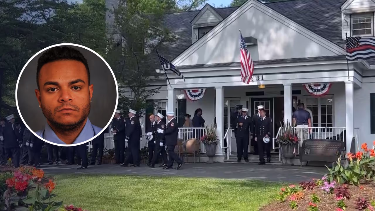 Familiares dan el último adiós a Mark Batista bombero dominicano que ...