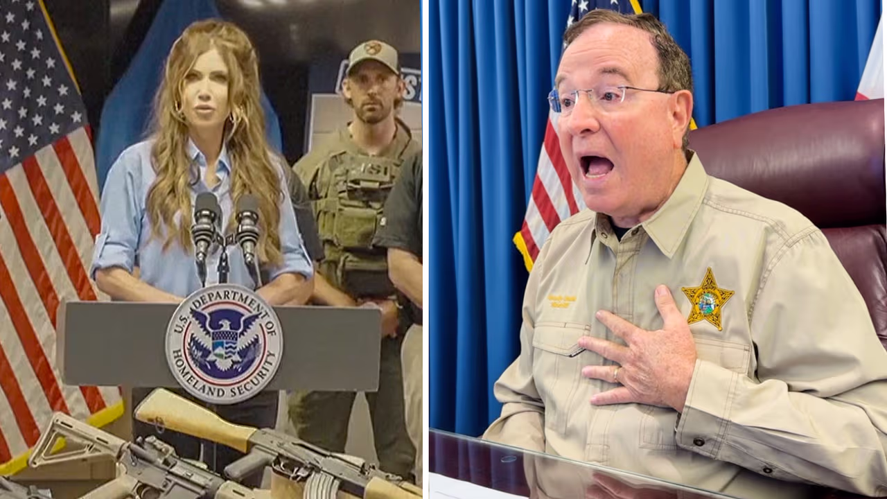 Grady Judd, Sheriff del condado Polk en Florida, colabora con redadas ...