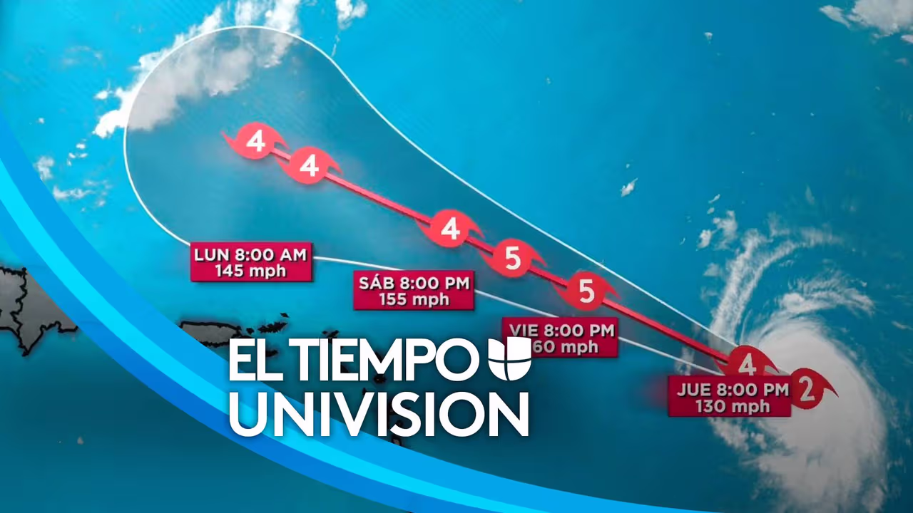 Huracán Lee se convertirá en categoría 4 en las próximas 48 horas ...