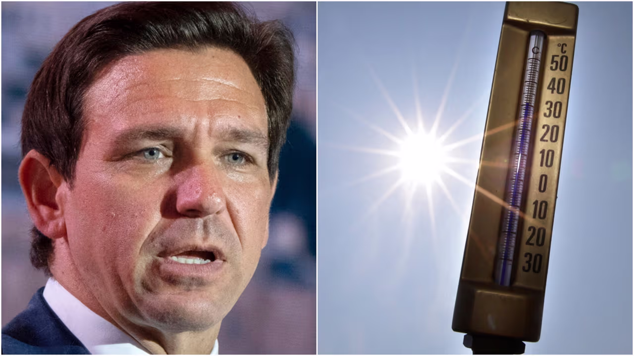 "Florida está en llamas”: Meteorólogo critica a Ron DeSantis por ley ...