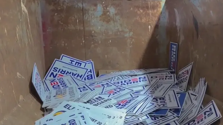 Reciclaje innovador en Seminole: Carteles de campaña se transforman en ...