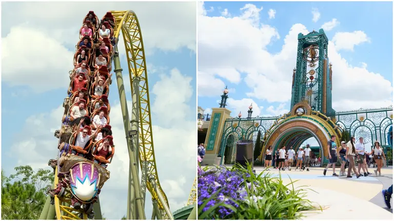 Hombre muere tras subir a montaña rusa Stardust Racers de Epic Universe ...