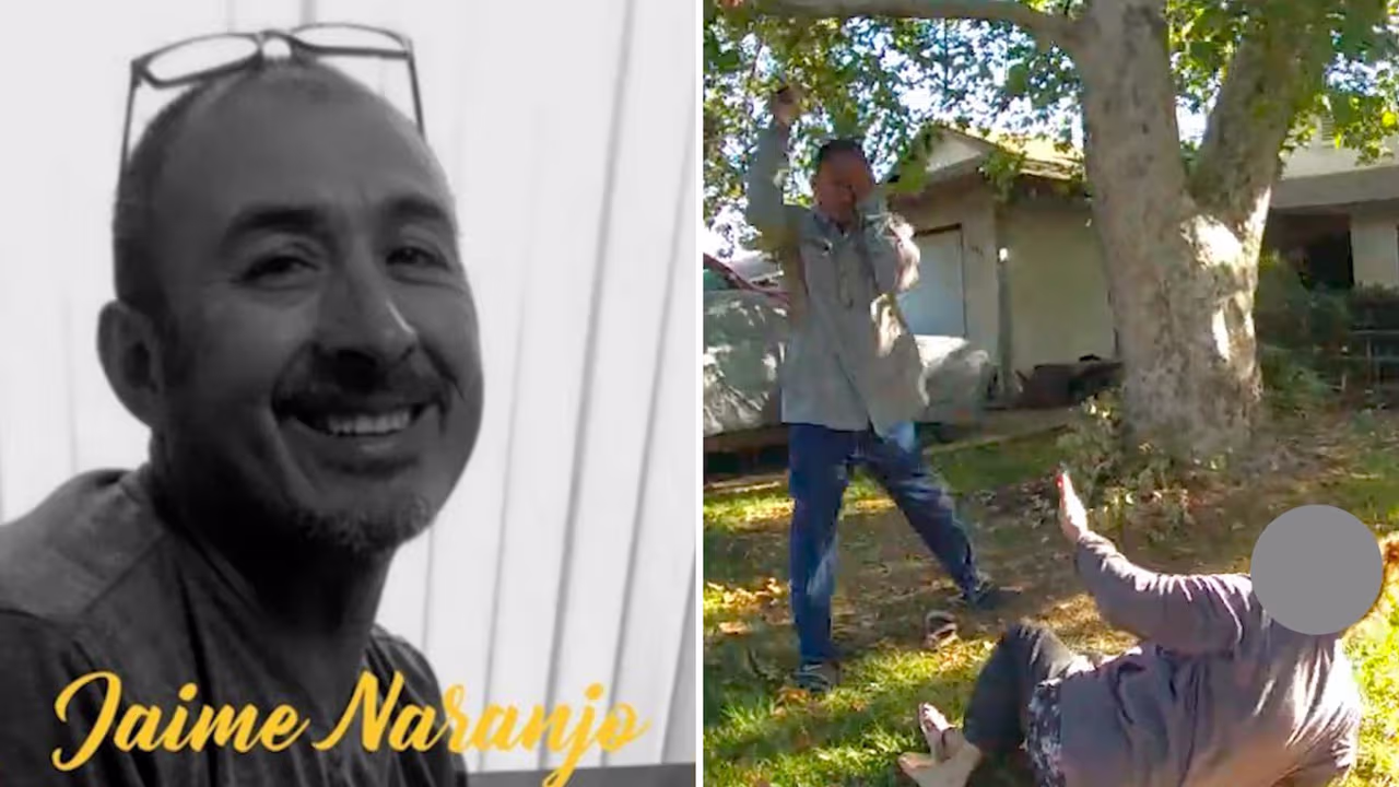 Sheriff de Sacramento revela video del instante en que Jaime Naranjo es ...
