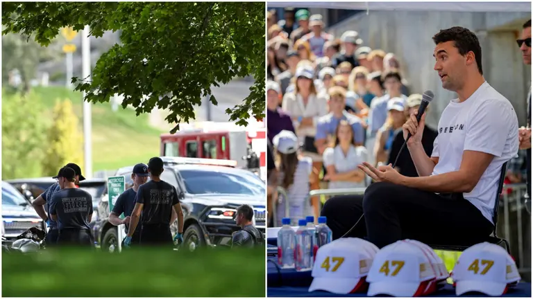Charlie Kirk líder conservador y aliado de Trump muere baleado en Utah Valley University | Video ...