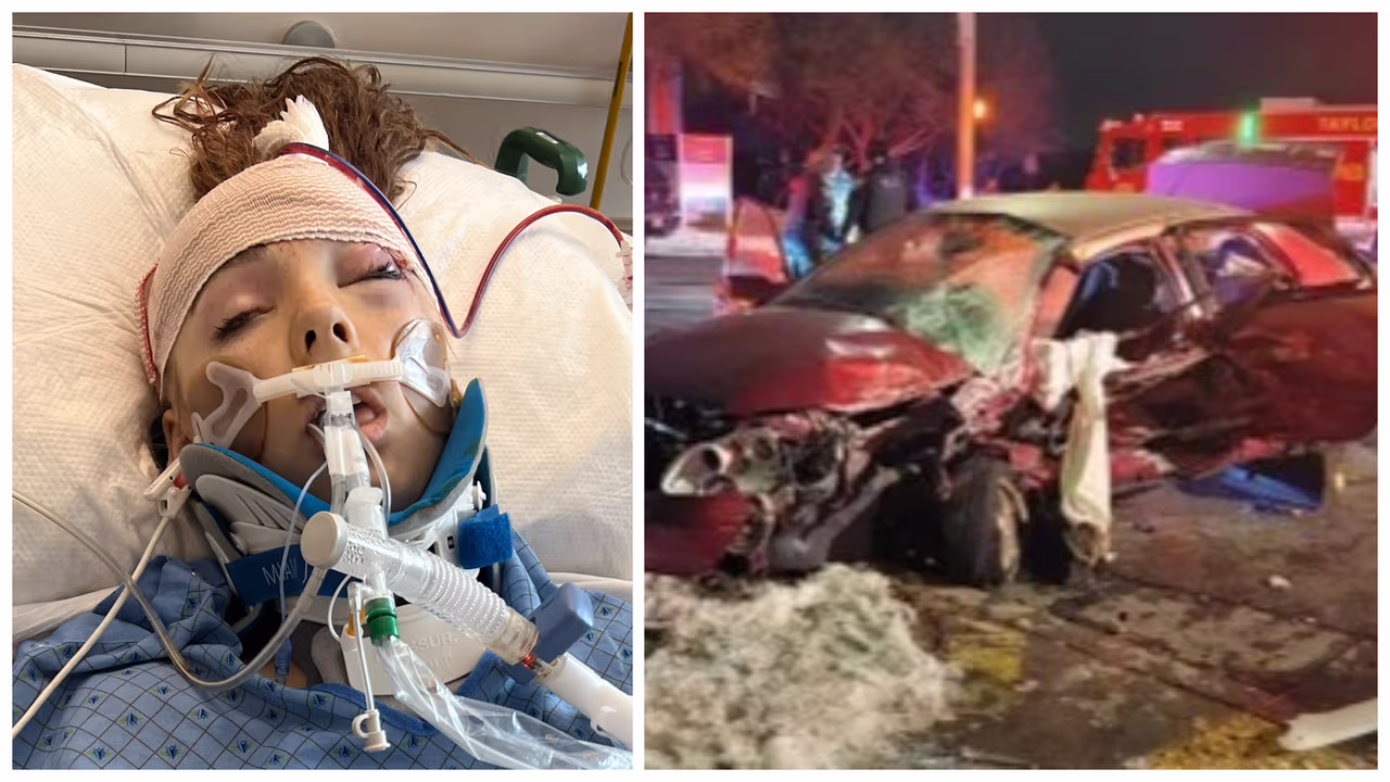 Maddie Anderson lucha por su vida luego de un accidente de tránsito en ...