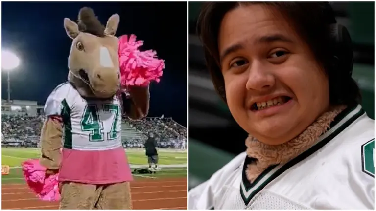 Desde el traje de mascota, estudiante hispano autista se robó el ...