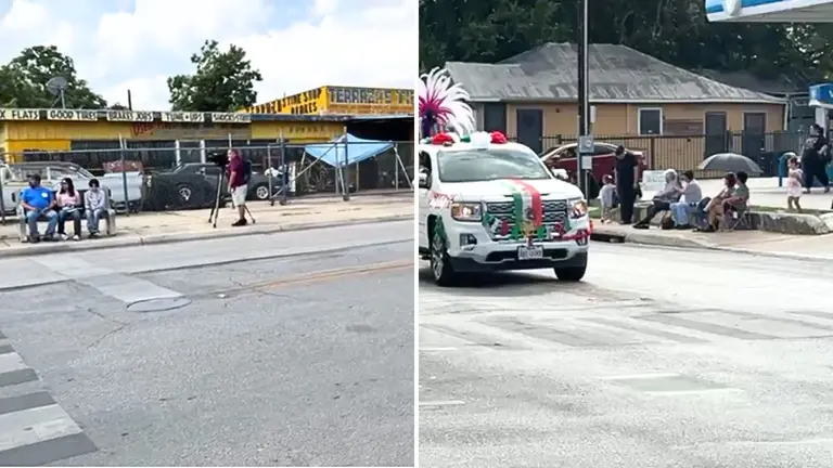 Desfile de Independencia de México registra pocos asistentes en San ...