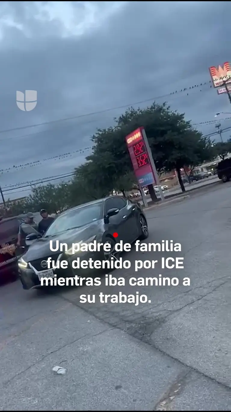 Joven graba detención de su padre por ICE tras una parada de tránsito en San Antonio | Video ...