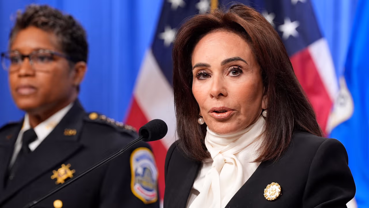 Pirro afirma que Trump redujo el crimen en DC “más de lo esperado” y ...