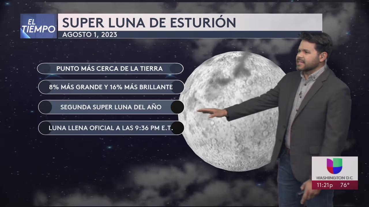 Súper Luna de Esturión: cuándo y cómo puedo disfrutarla en el DMV ...
