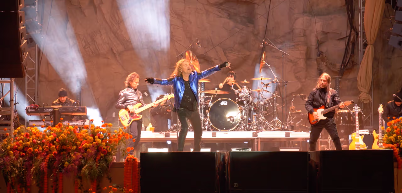 Maná retó el frío de Las Vegas con inolvidable concierto antes de la ...