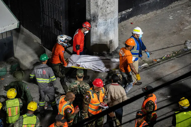 Lo último del derrumbe en Jet Set, en República Dominicana: ya son 184 muertos, confirman ...