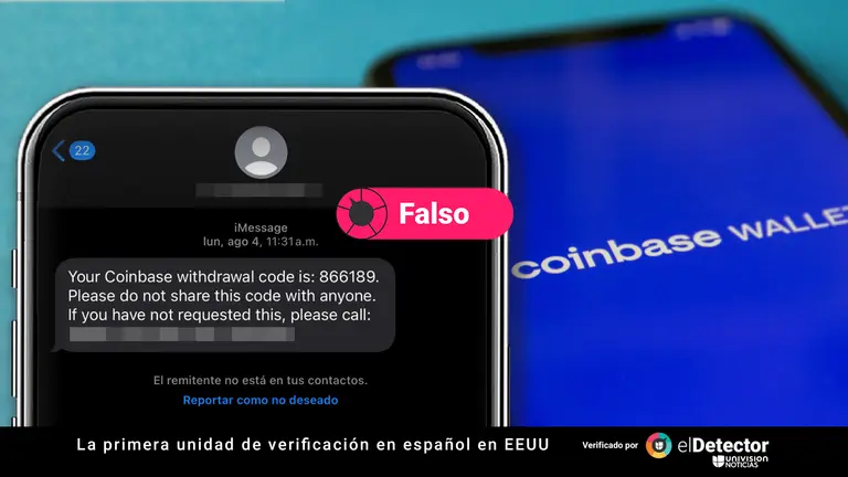 Coinbase NO envia códigos de retiro por texto: ese SMS es una estafa ...