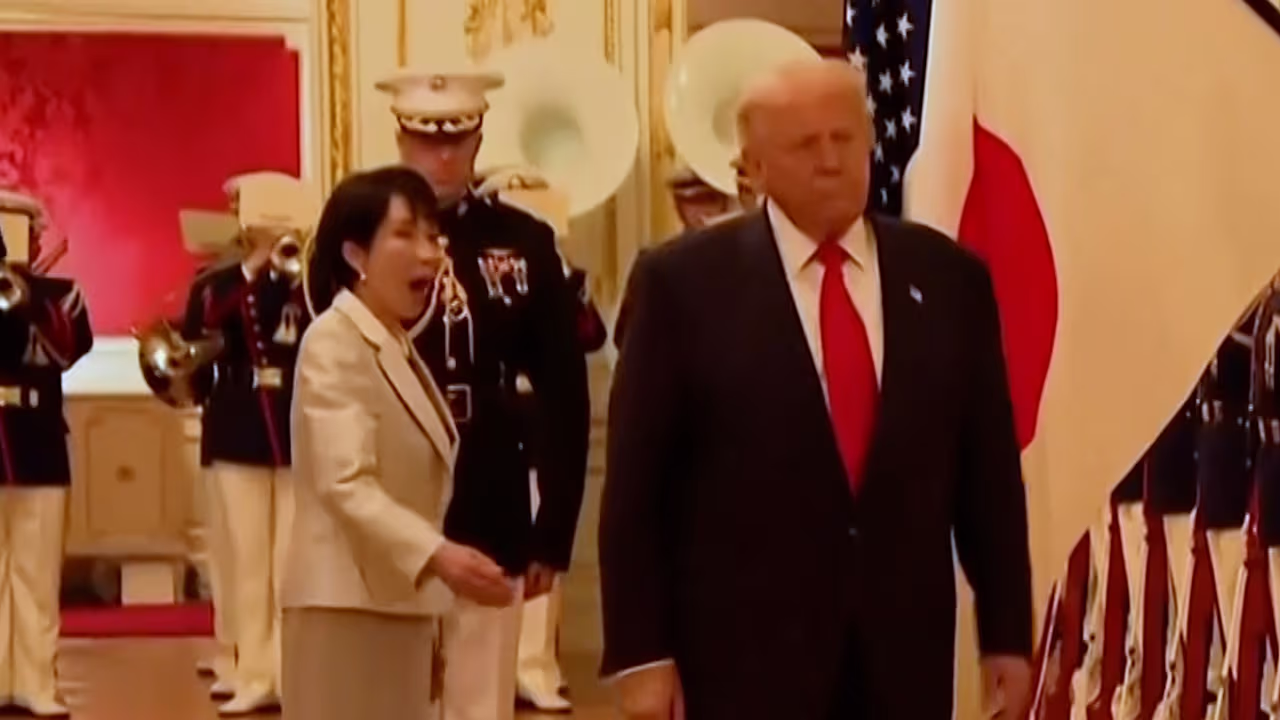 Con La Boca Abierta Así Dejó Trump A La Primera Ministra De Japón Tras