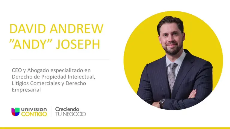 Aspectos Legales para Emprendedores con David Andrew Joseph | Noticias ...
