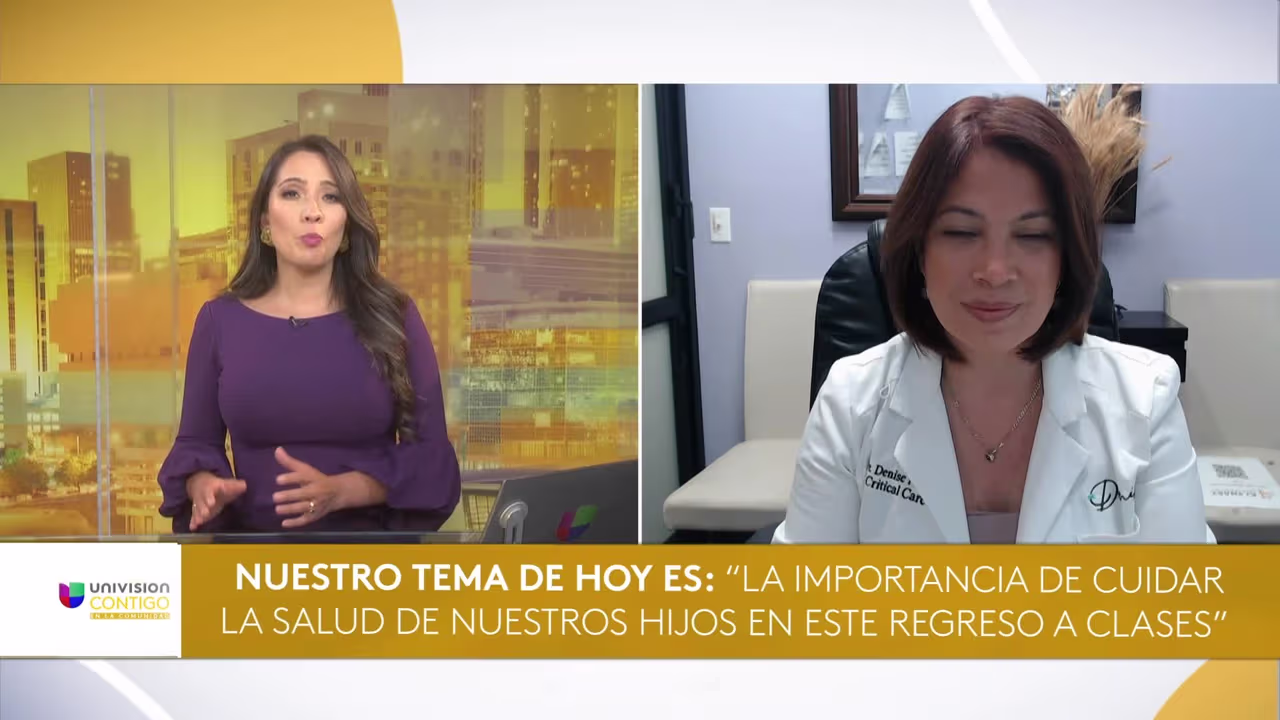 Cuida la salud de tus hijos en este regreso a clases. | N+ Univision ...