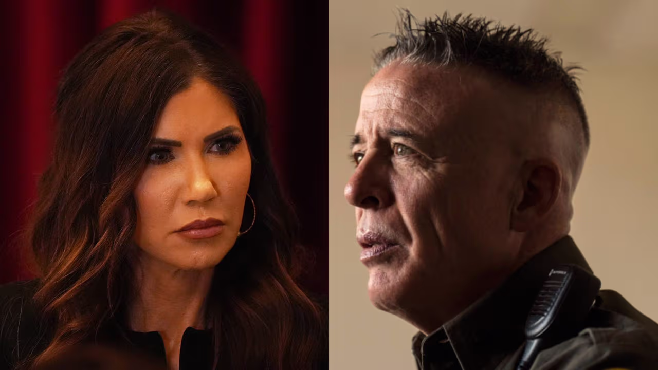 Kristi Noem y Greg Bovino, los rostros de las duras redadas migratorias ...