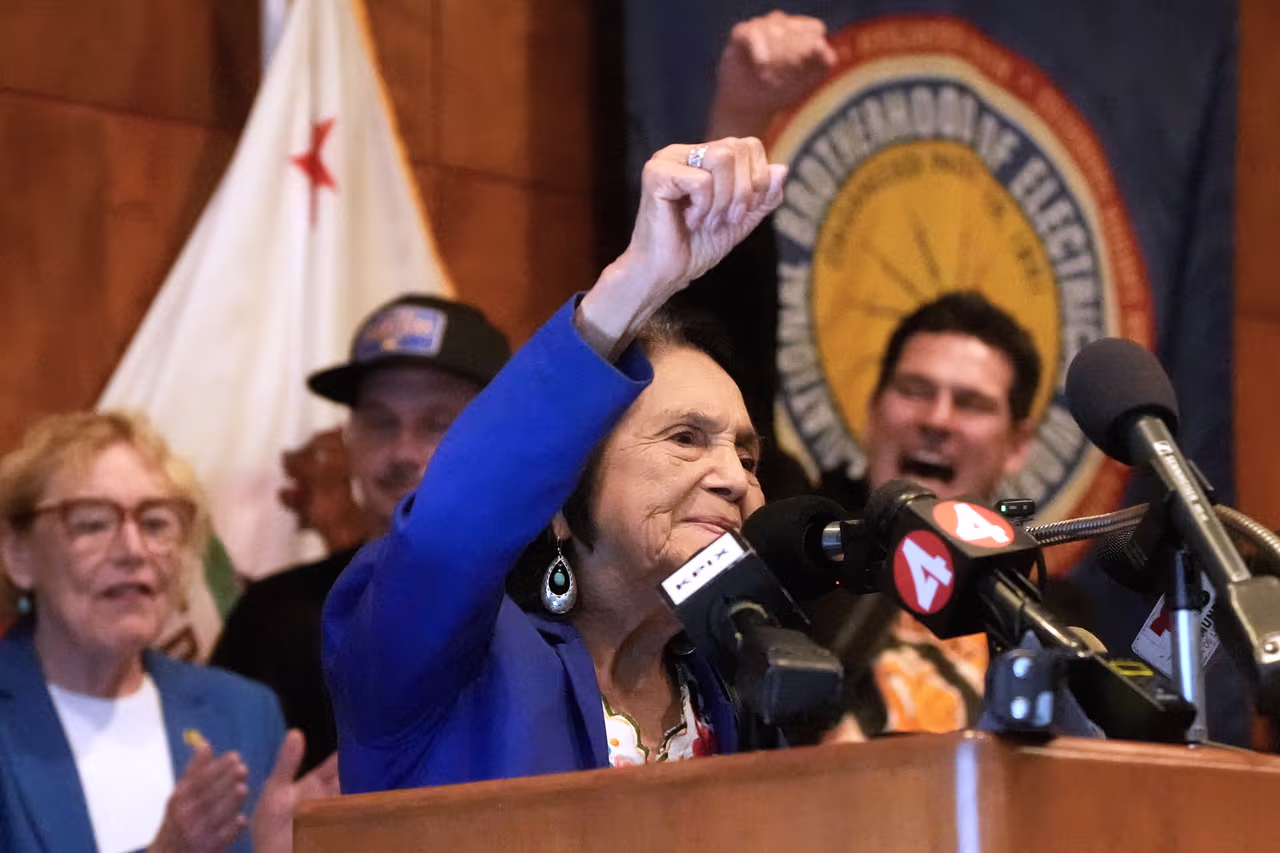 Este es el mensaje de Dolores Huerta sobre abusos de César Chávez ...